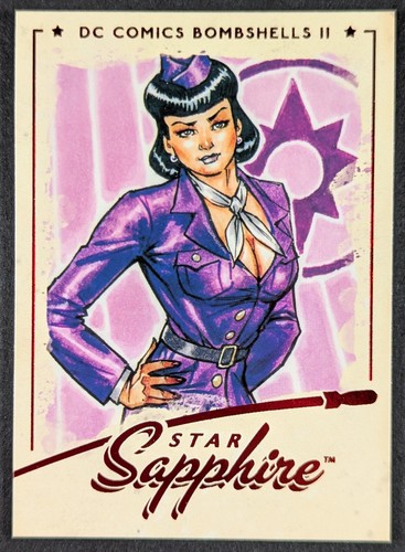 Star Sapphire 2018 Cryptozoic DC Comics Bombshells Card #50 (NM) | eBay