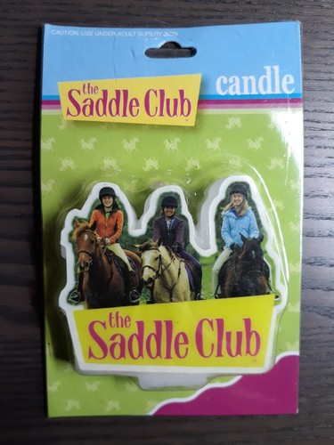 The Saddle Club Candle/Cake Topper. New in packet. From the Australian ...