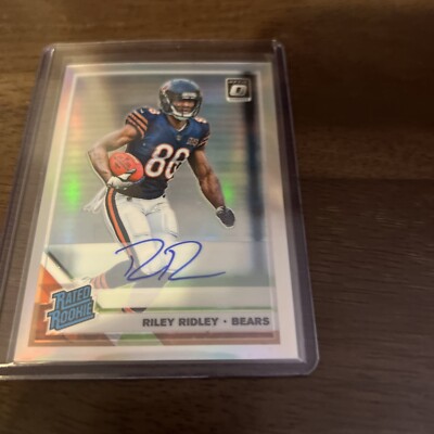 2019 Donruss Optic Riley Ridley Rookie Auto #d /35 | eBay