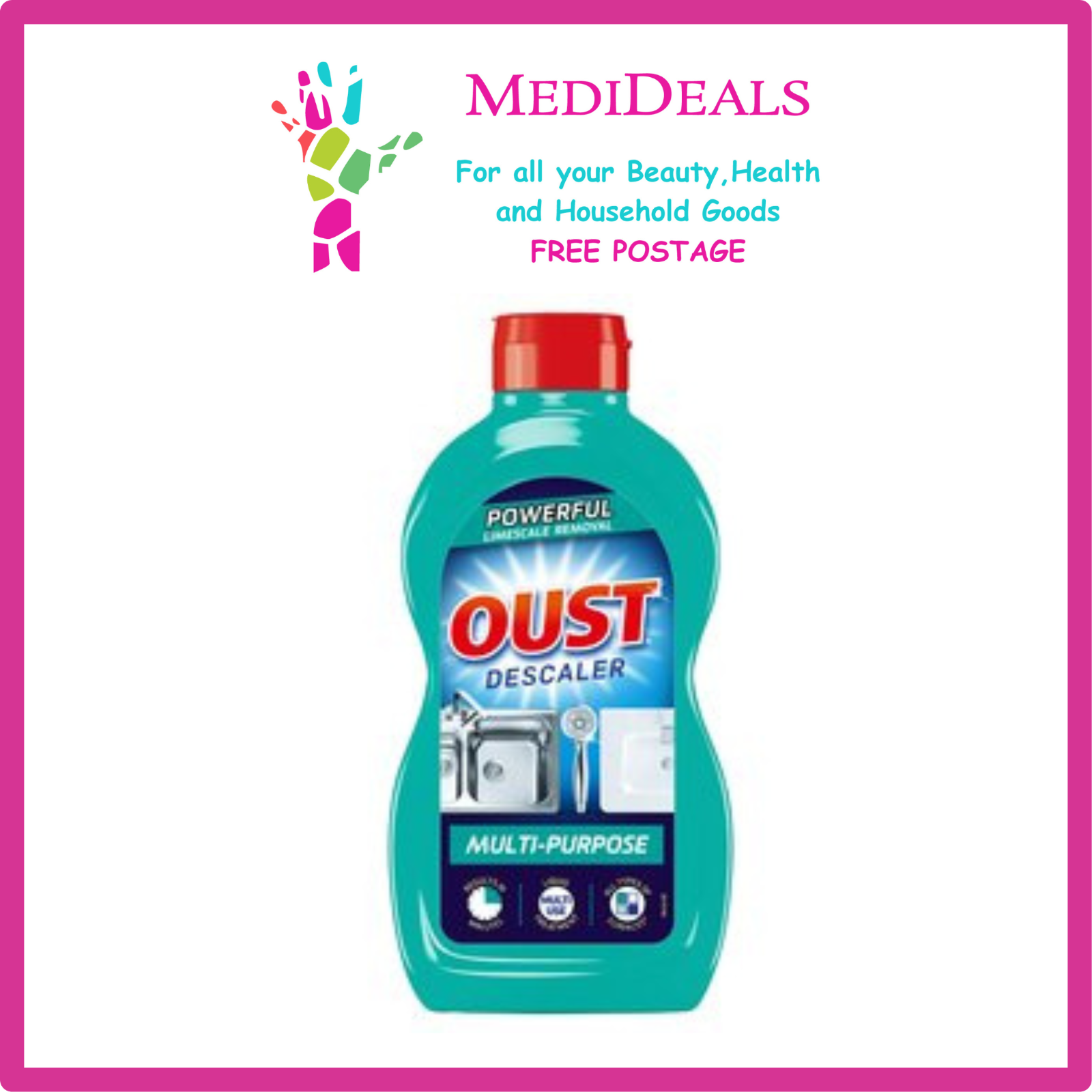 Oust All Purpose Descaler Bottle - 500ml for sale online | eBay
