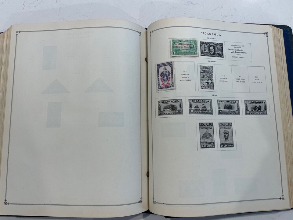 Scott International Stamp Album 1940-1946 Part II w/ a few stamps | eBay