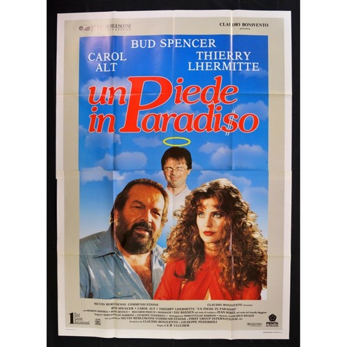Manifesto A FOOT IN PARADISE Bud Spencer Carol Alt Thierry Lhermitte ...