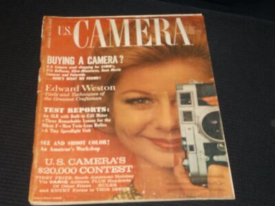 1962 DECEMBER U.S. CAMERA MAGAZINE - BUYING A CAMERA FRONT COVER - E ...