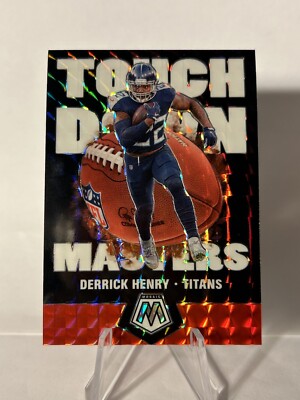 2020 PANINI MOSAIC TOUCHDOWN MASTERS SILVER DERRICK HENRY #TM19 A | eBay