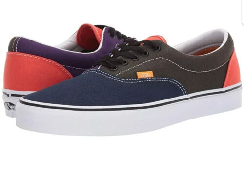 Vans Era Mix & Match Colorblock Canvas Skate Shoe Blue red Purple size ...