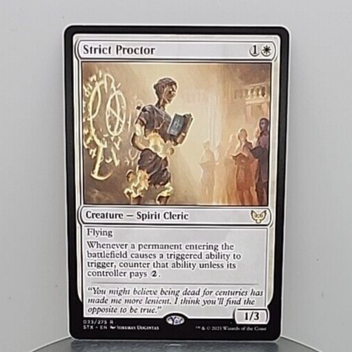 MTG Strict Proctor Strixhaven: School of Mages 033/275 Regular Rare | eBay