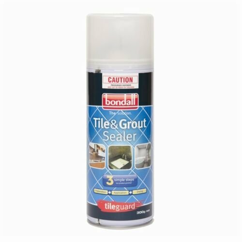 Bondall Tileguard 300g Aerosol Tile And Grout Sealer | eBay Australia