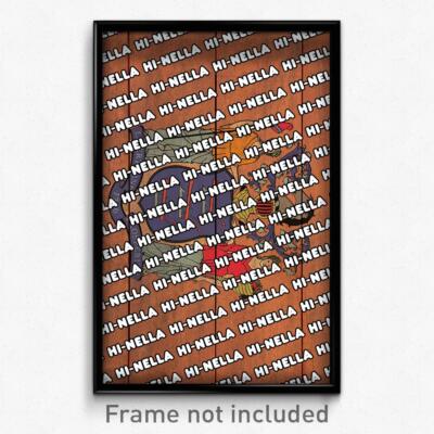 Hi-Nella New Jersey Poster (NJ City Souvenir 11x17 Town Print) | eBay