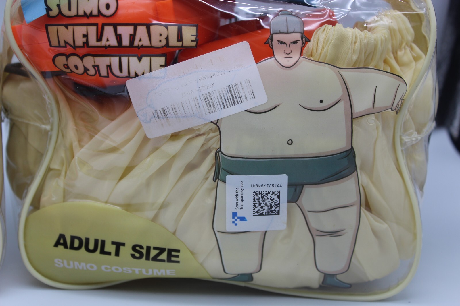 Sumo Wrestler Inflatable Halloween Costume w/ USB Fan… - Gem