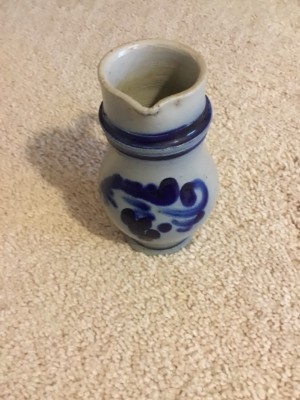 Vintage Blue Delph Miniature Pouring Pitcher From Holland | eBay