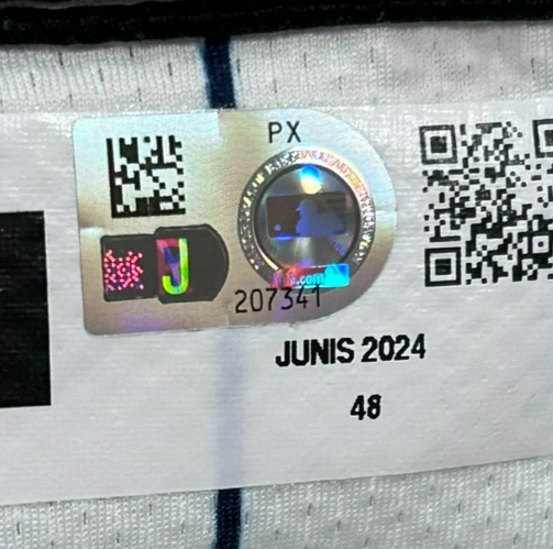 JUNIS size 48 #35 2024 MILWAUKEE BREWERS "GAME USED" JERSEY HOME WHITE ...