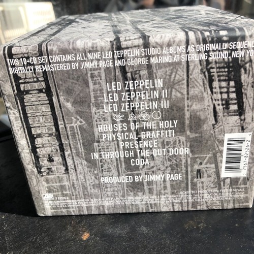 LED Zeppelin 10 CD Box Set 1993, Stored For Decades. Really Clean. | eBay