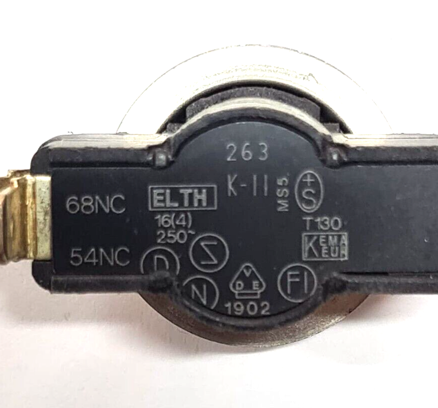 10Pcs.Thermostat ELTH, 68NC 263 16/250 T130 By Dhl Express | eBay