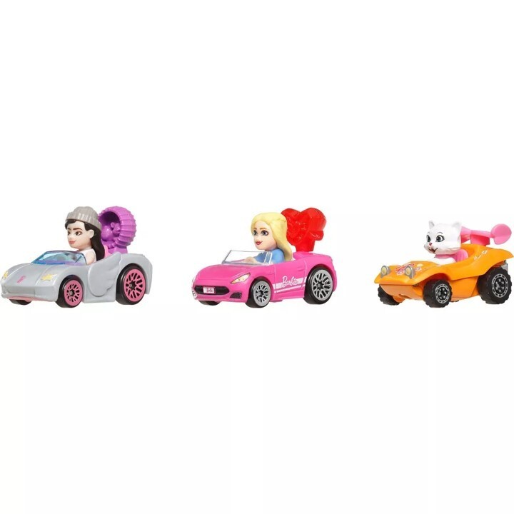 Hot Wheels Barbie Racer Verse 3-Pack Renee+Malibu Barbie+Blissa SEALED ...