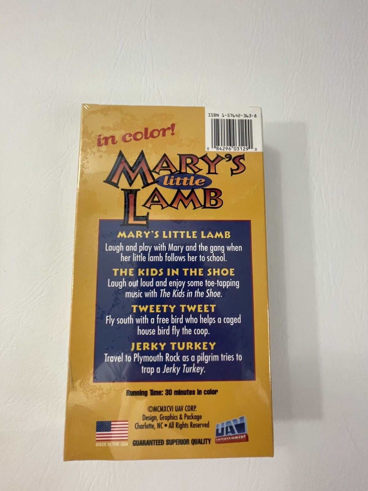 Peter and The Wolf VHS (1994) UAV Entertainment Enchanted Collection ...