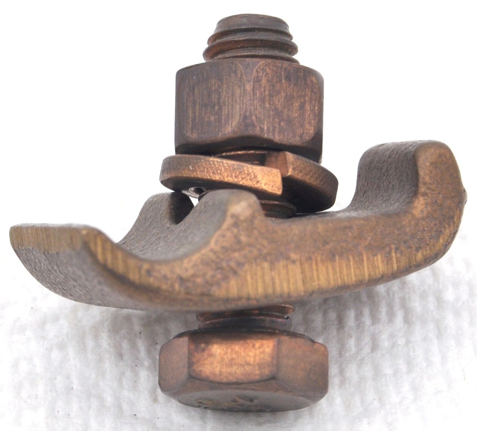 PANDUIT CORP GMS-2-Q Ground Clamp Connector BRONZE 4 SOL-2/0 STR USA | eBay