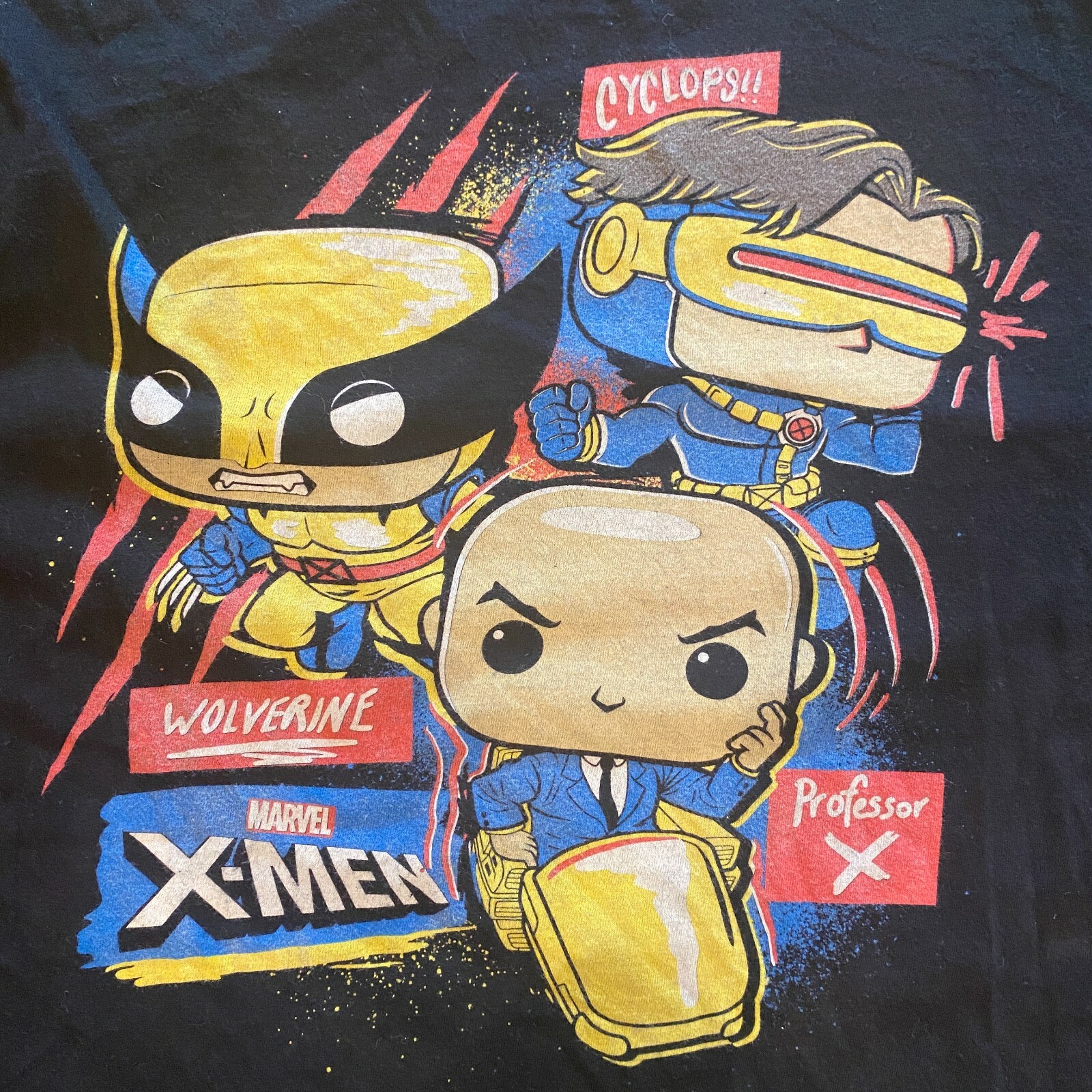 Funko Pop Tees Marvel X-MEN Wolverine Cyclops Profess… - Gem
