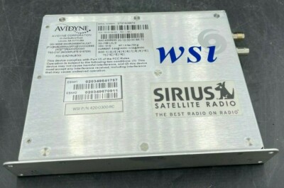Avidyne WSI Receiver P/N 420-0300-RC | eBay