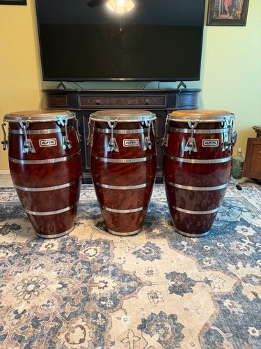 A set of 3 Moperc Conga Drums | eBay