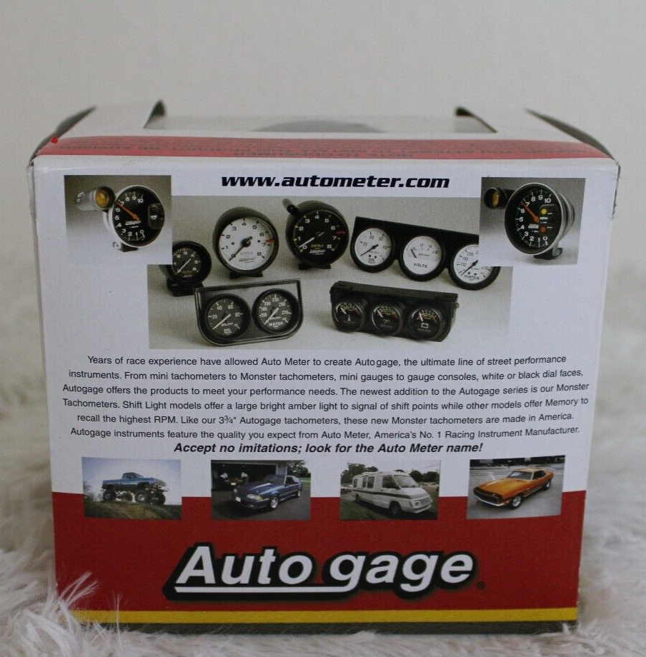 Auto Gage Meter 2300 Tachometer - NEW | eBay
