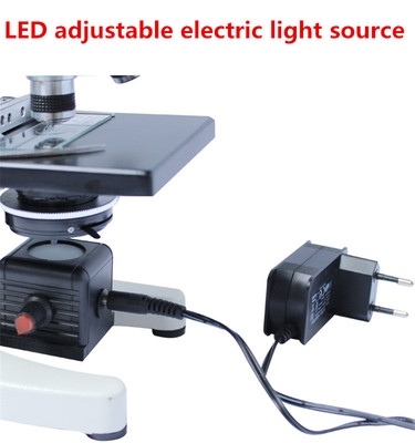 110V-220V Microscope LED Adjustable Light Source Energy Saving Bottom ...