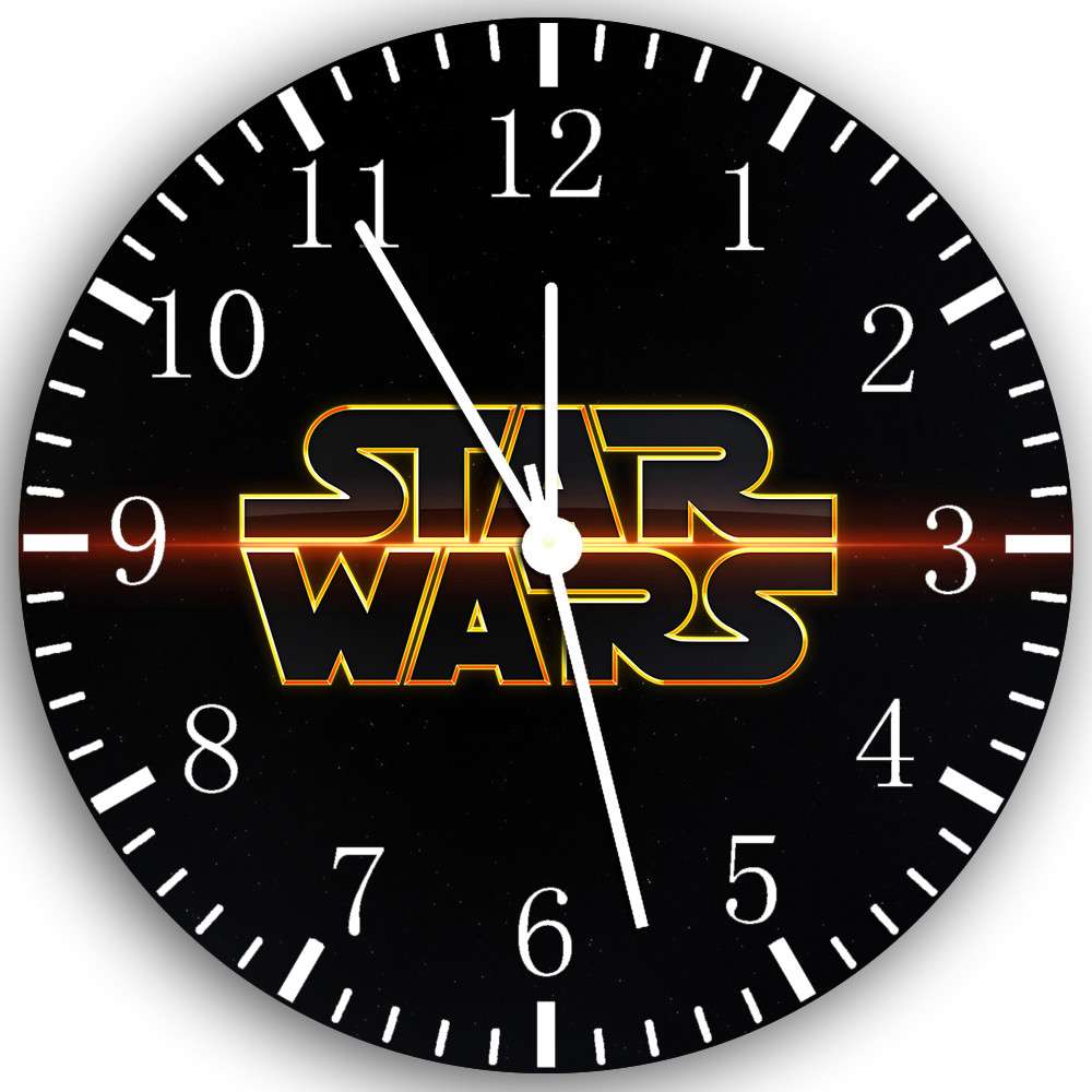 Star Wars Frameless Borderless Wall Clock Nice For Gifts or Decor Z64 ...