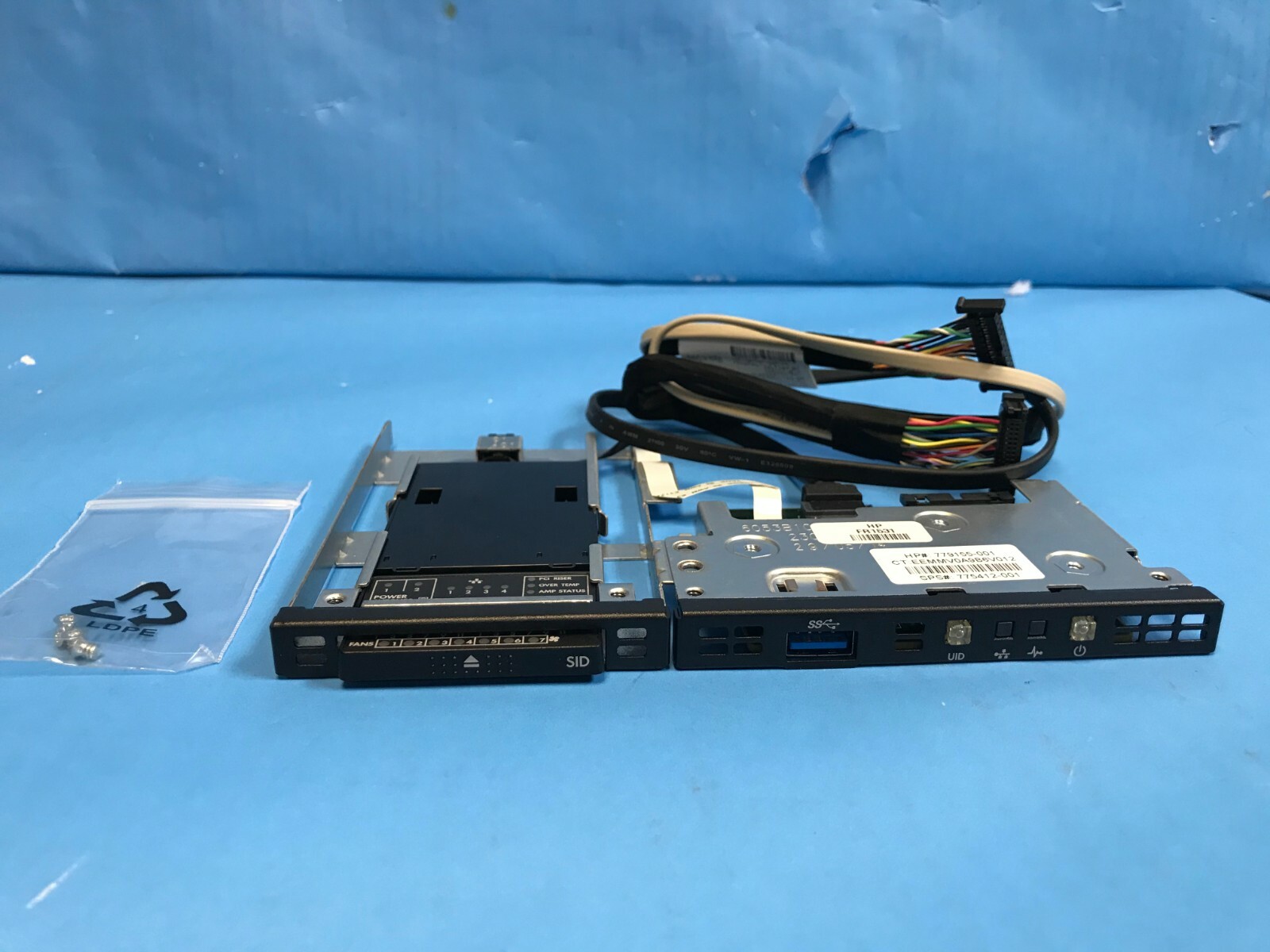 HP 775412-001 SID and power switch assembly LFF 779155-001 NEW | eBay