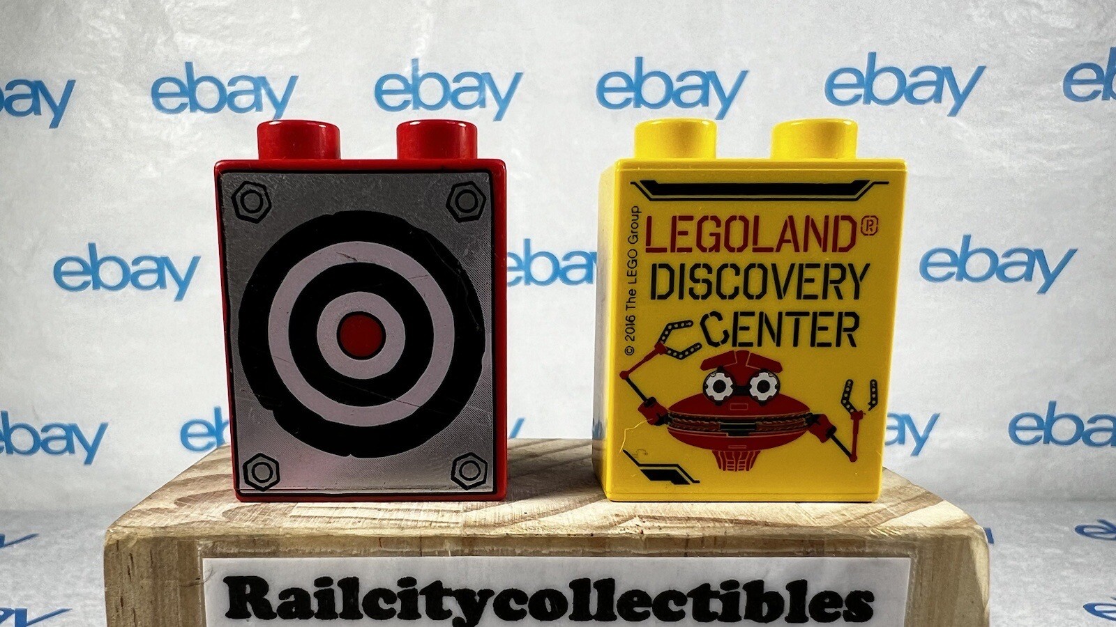 LEGO Duplo Block LEGOLAND DISCOVERY CENTER FACTORY 2016 + Red Target ...