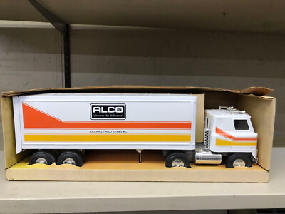 new 1970s vintage Ertl International Transtar semi truck Duckwall Alco ...