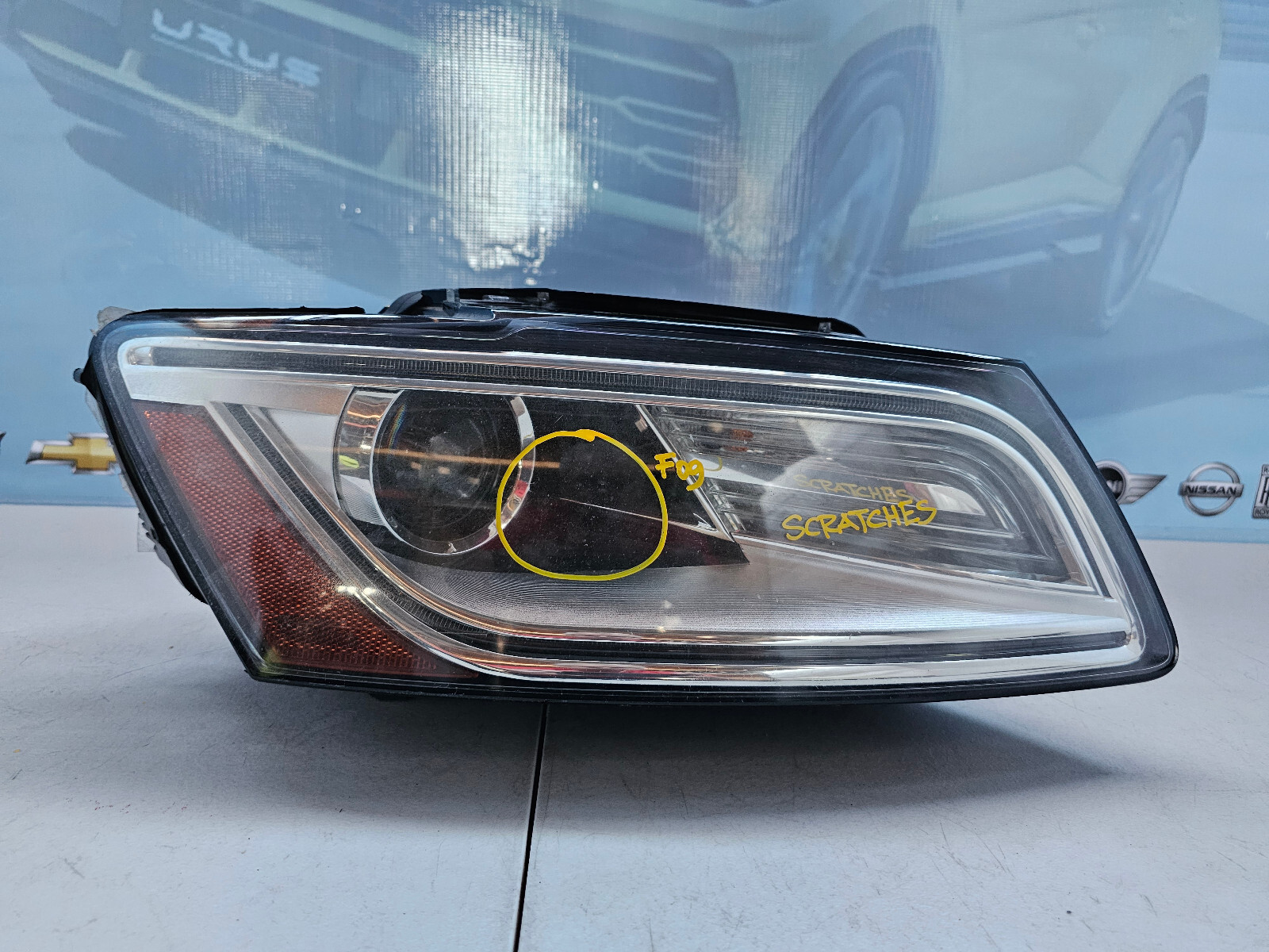 Audi Q5 Headlight Right Xenon Headlamp OEM 2013 2014 for sale online | eBay