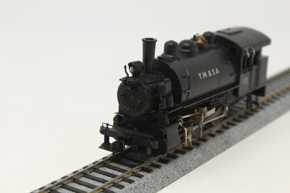 HO Vtg Roundhouse 0-6-0 Yard Hog Steam Locomotive YM&SA #12 Built FOR ...