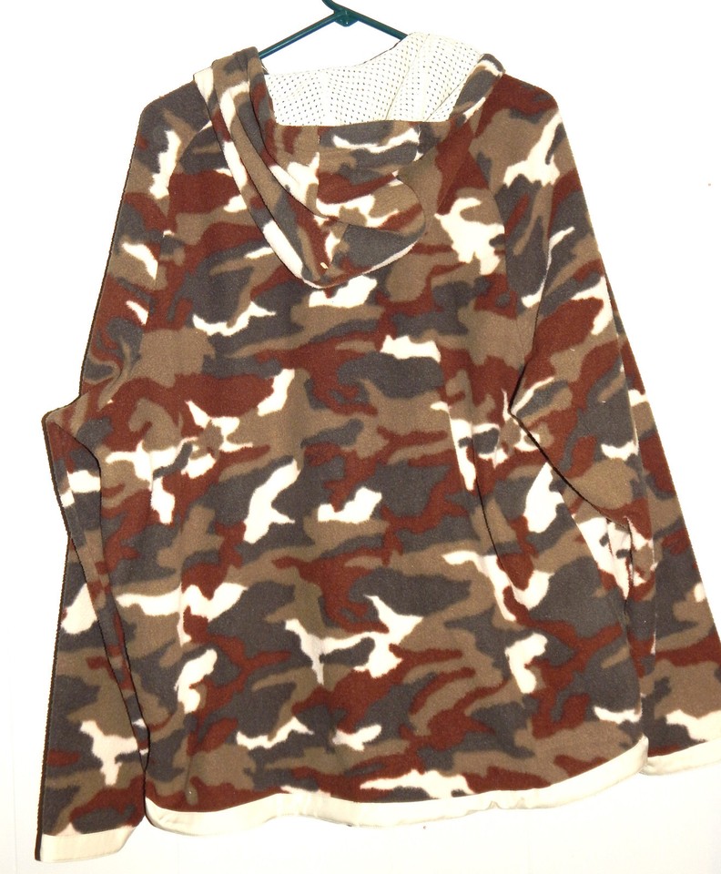 Under Armour Microfleece Hoodie / Jacket 1378982 Size XL Camo MSRP $130 ...