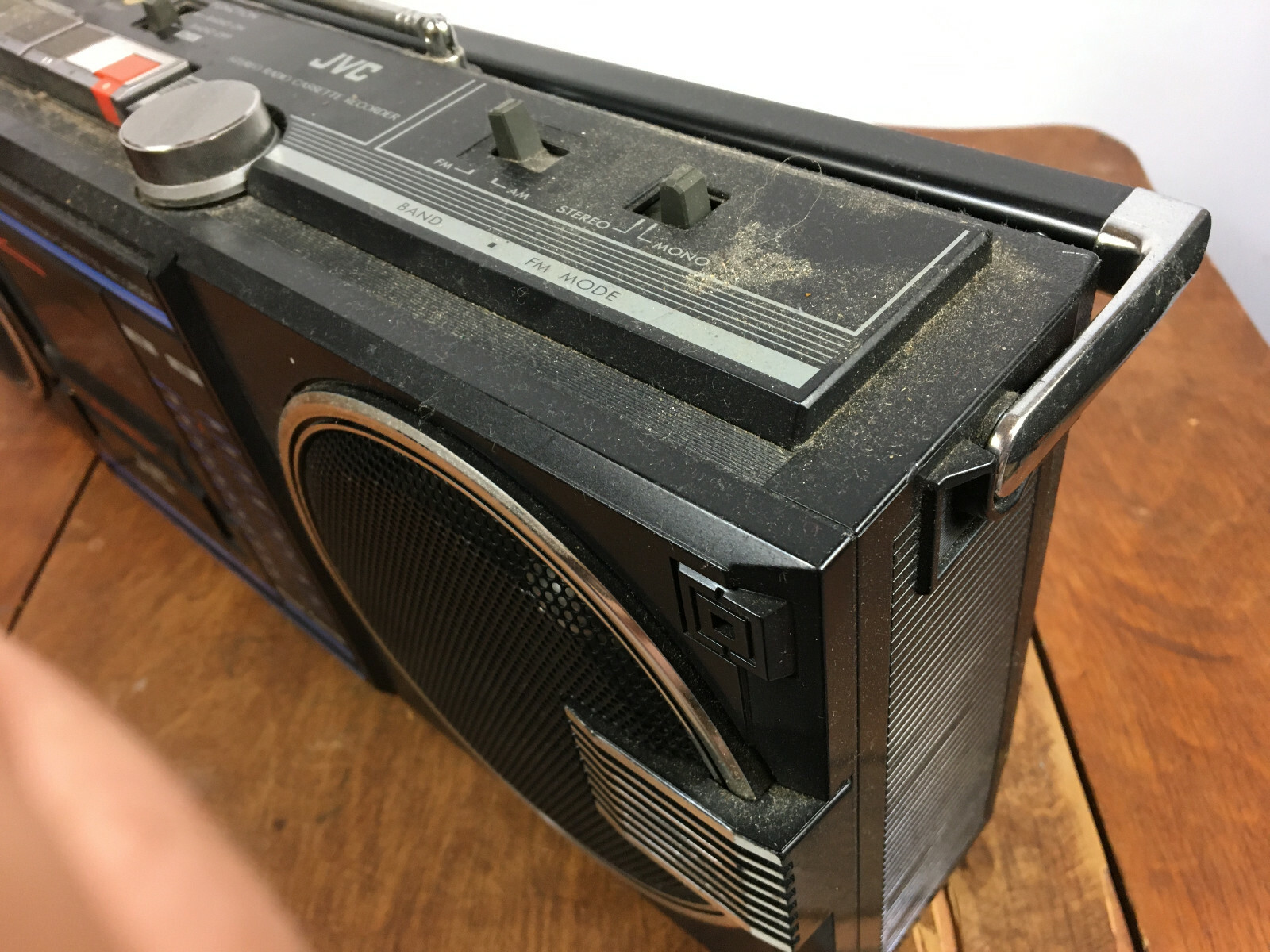 Vintage JVC RC-650 Stereo Radio Cassette Recorder Tape Player Boombox ...