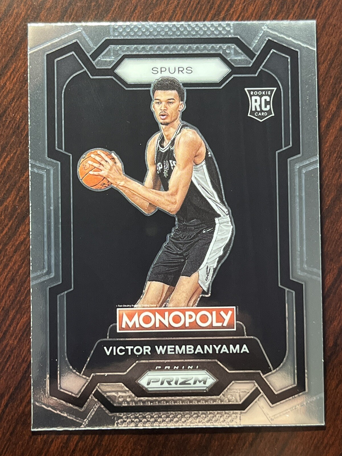 2023-24 Prizm Basketball Monopoly Victor Wembanyama Rookie RC Spurs #81 ...