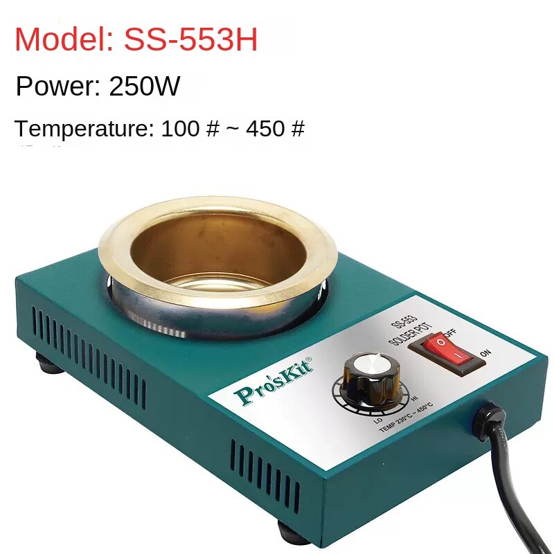 Soldering Pot Molten Tin Furnace Dip Soldering Machine Adjustable ...