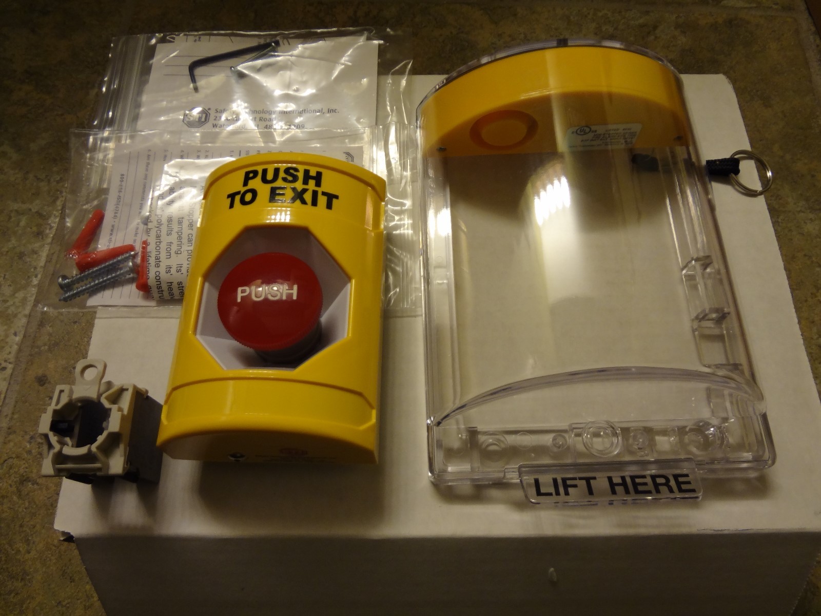 Safety Technology STI SS-2244 Stopper Station Momentary Mushroom Switch ...