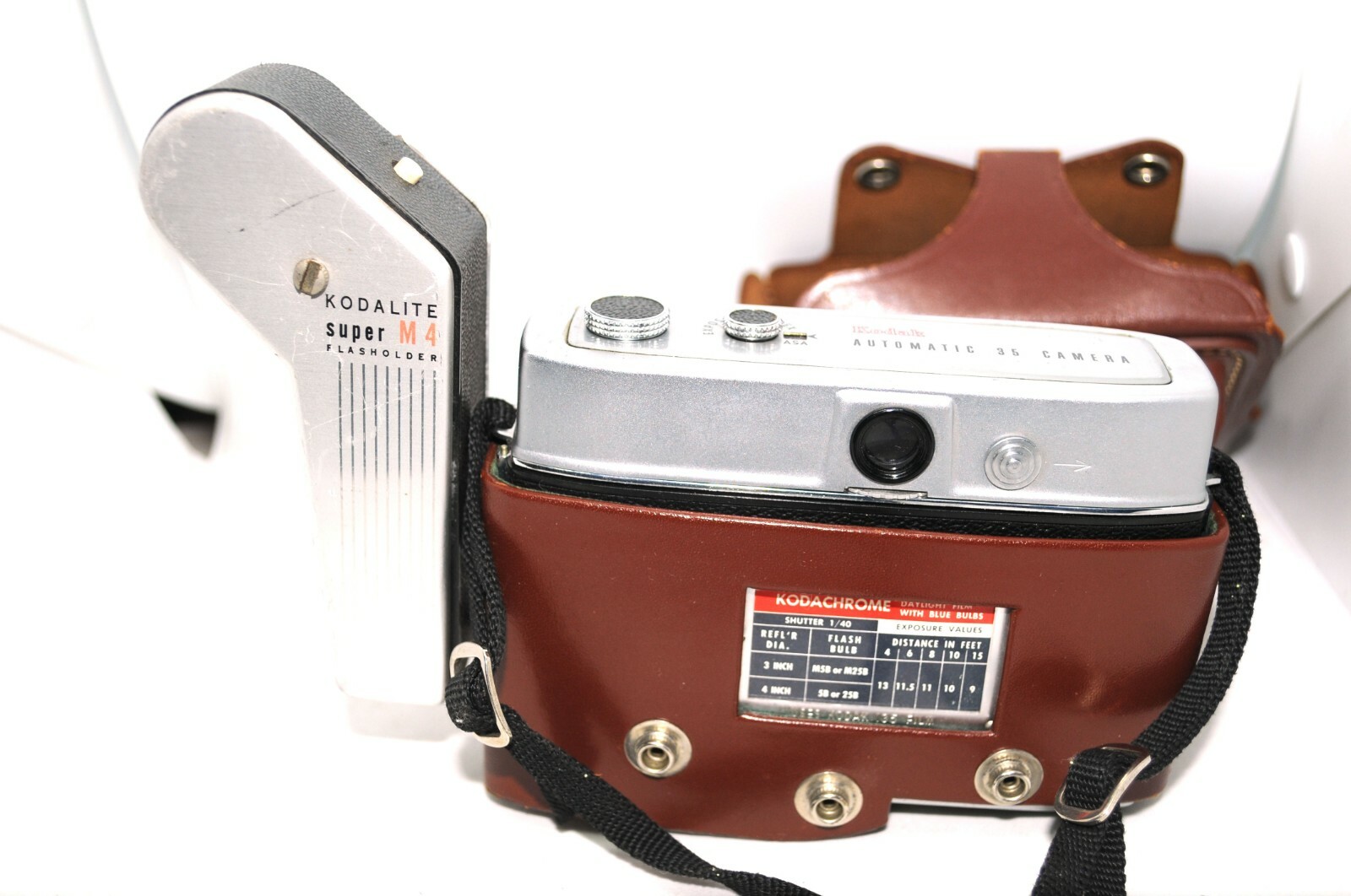 Kodak Automatic 35 camera rangefinder beautiful fully manual with case ...