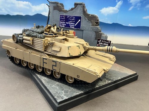 Tamiya 1/35 M1A2 Abrams Iraqi Freedom Tank Built & Painted b5171a41 | eBay