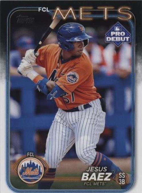 2024 Topps Pro Debut - Jesus Baez #PD-187 (RC) for sale online | eBay