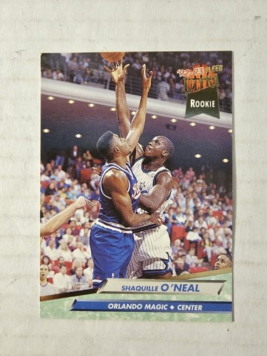 🔥 Shaquille O'Neal ROOKIE 92-93 Fleer Ultra Basketball Card #328 Magic ...