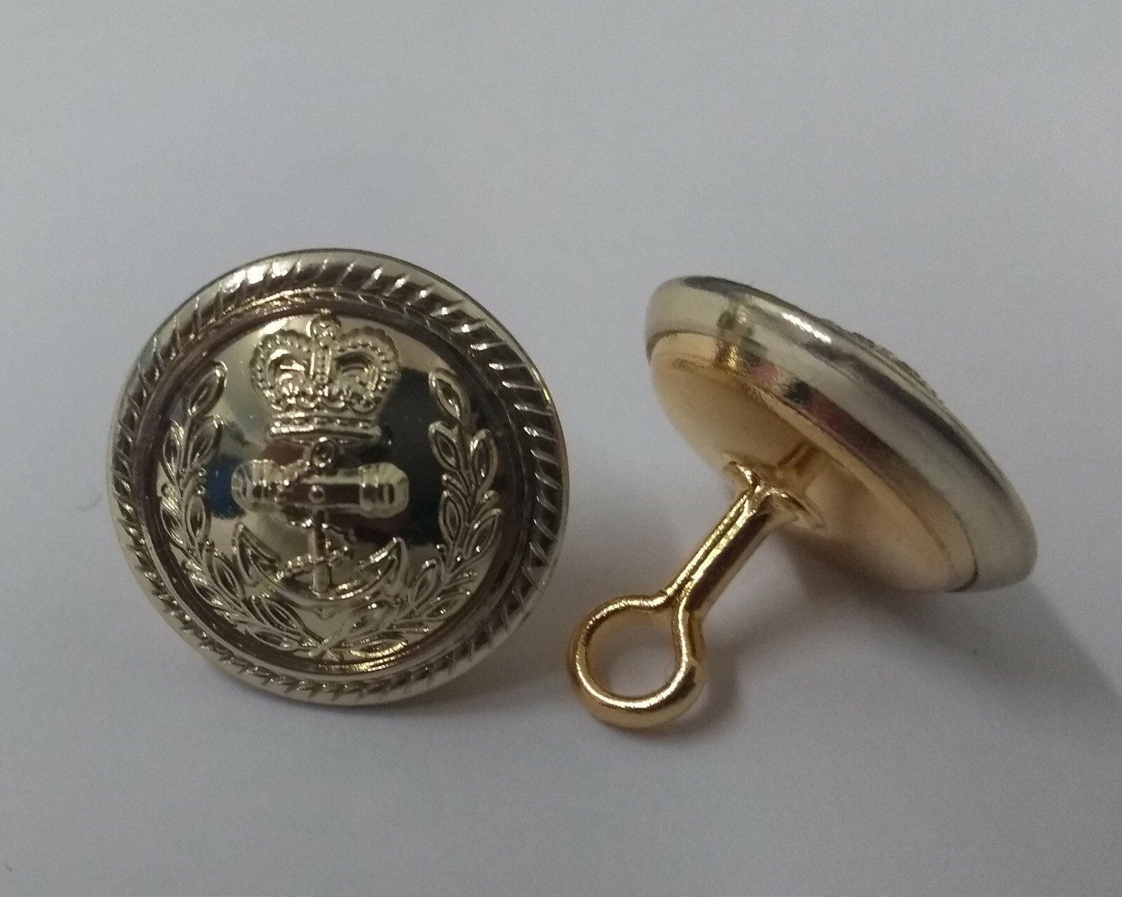 Genuine British Royal Navy RN Officers Flag Mess Dress Buttons 19mm 30L ...