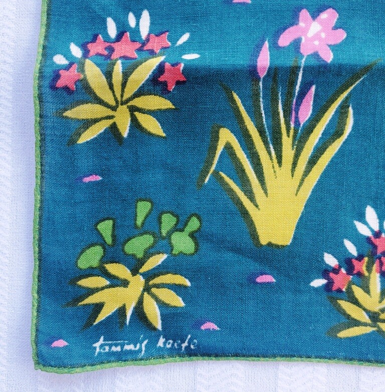 Vintage Midcentury Tammis Keefe Handkerchief - Southe… - Gem