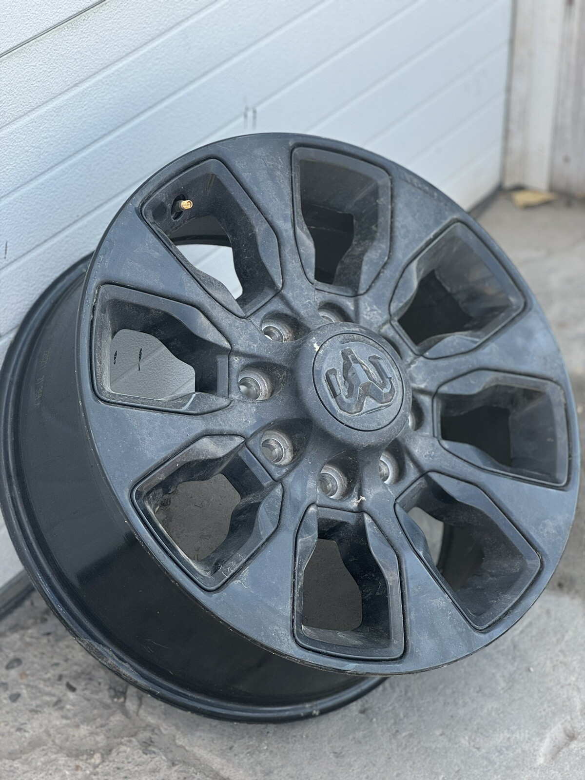 SINGLE 20 INCH WHEEL/RIM RAM 2500 3500 SRW 2020-2023 OEM GLOSS BLACK ...