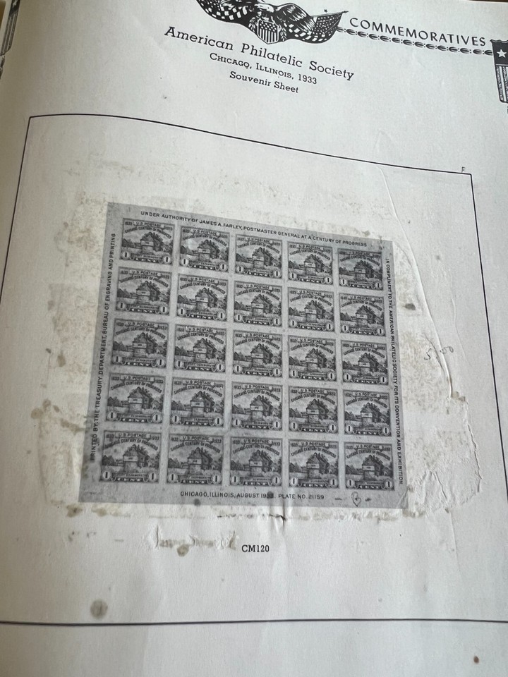 1857 - 1933 ALL AMERICAN STAMP ALBUM MINKUS PUBLISHING ~ 90 STAMPS | eBay