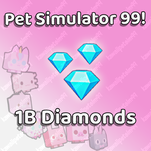 1 Billion Gems Diamonds Pet Simulator 99 | Roblox PS99 | Fast Delivery ...