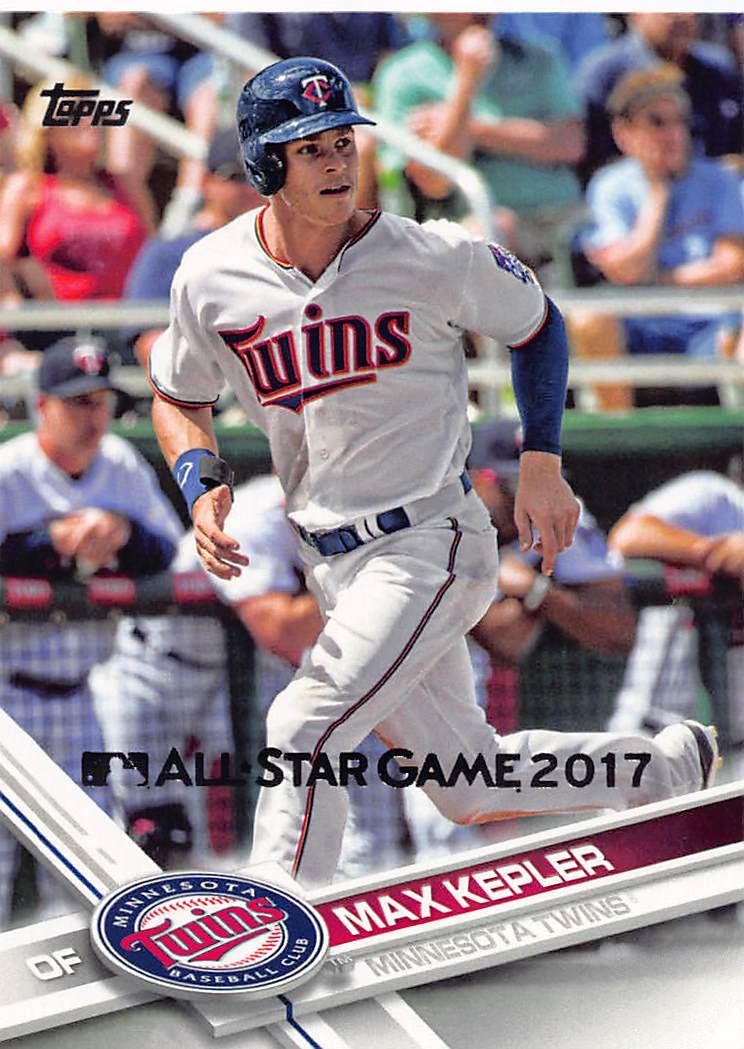 Max Kepler 2017 Topps All-Star 405 Minnesota Twins Baseball Card | eBay