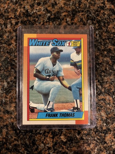 1990 TOPPS #414 FRANK THOMAS Rookie Card HOF | eBay