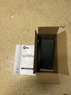 Tig Welding - Miller Foot Control