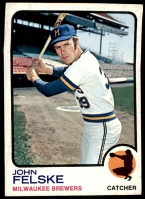 1973 Topps NM John Felske Rookie #332 | eBay
