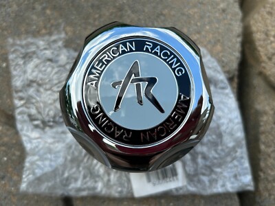 AR AMERICAN RACING CUST0M WHEEL CENTER CAP CHROME FINISH 1327000S 3 1/8 ...